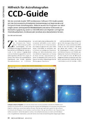 Farbwechsel - Stern Beteigeuze war gelb Sterne und Weltraum 1/2023 - Spektrum der Wissenschaft