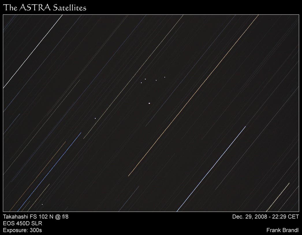 Die geostationären ASTRA-Satelliten - Spektrum der Wissenschaft