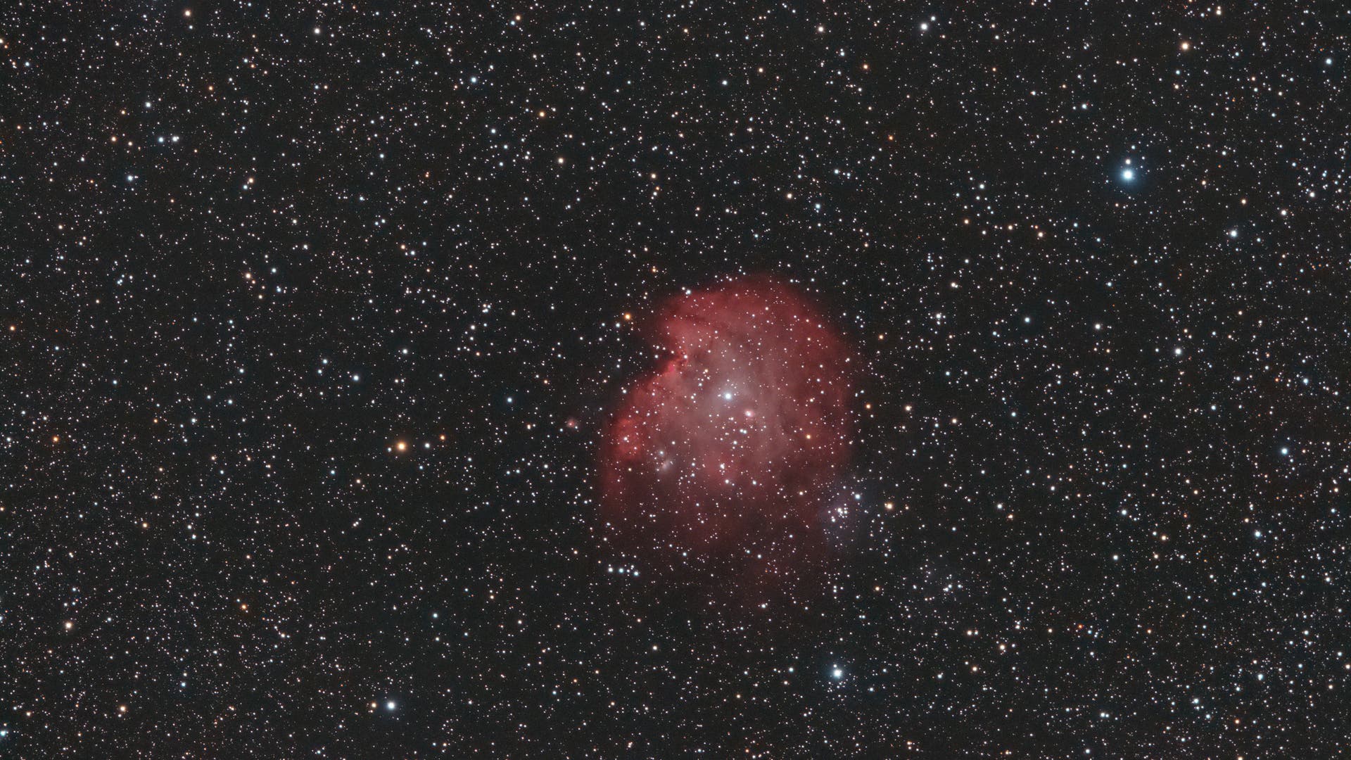 NGC 2174 / 2175 Monkey Head Nebula - Spektrum der Wissenschaft
