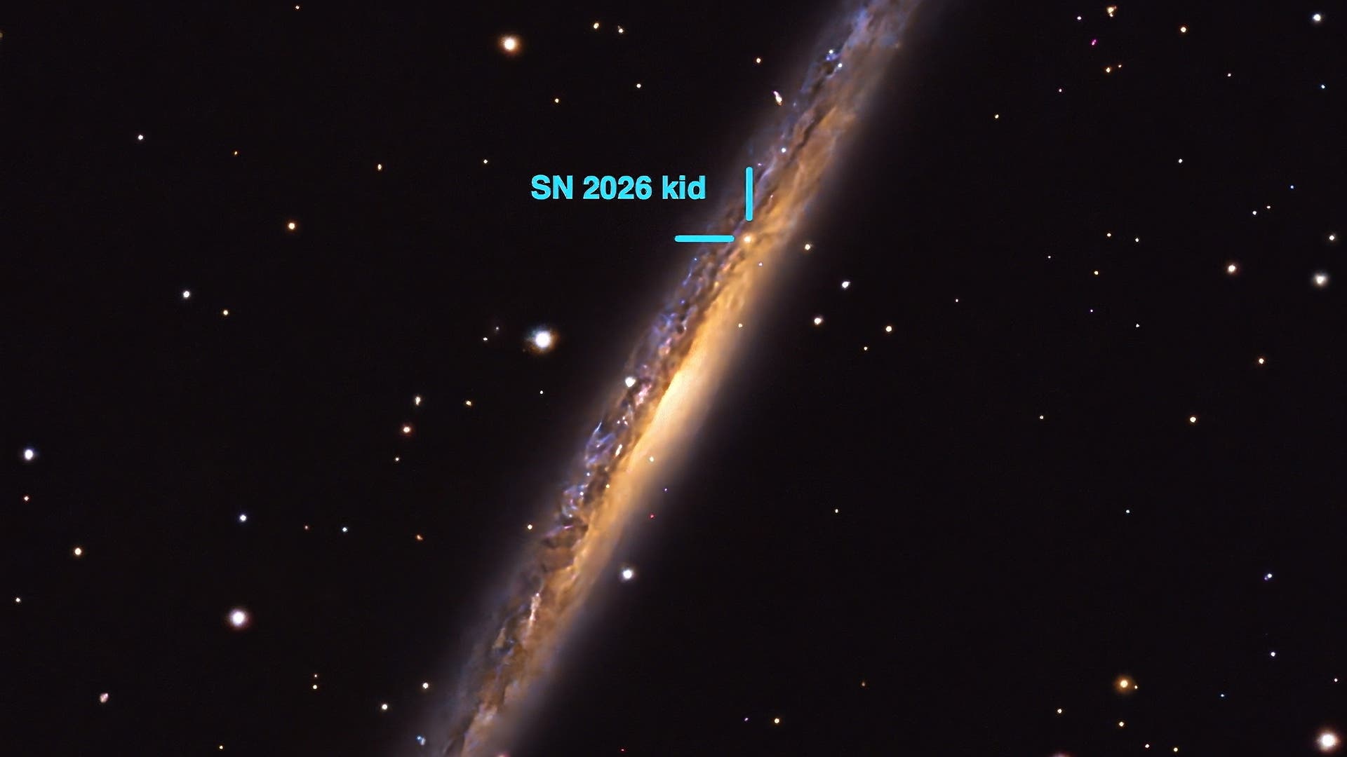 NGC 5907 Supernova - Spektrum der Wissenschaft