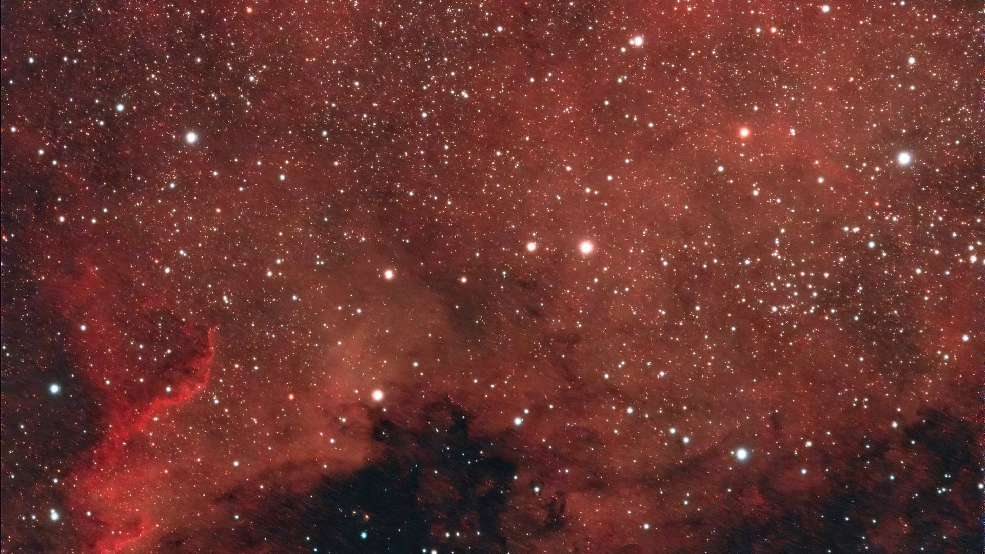 NGC 7000, der Nordamerikanebel - Spektrum der Wissenschaft