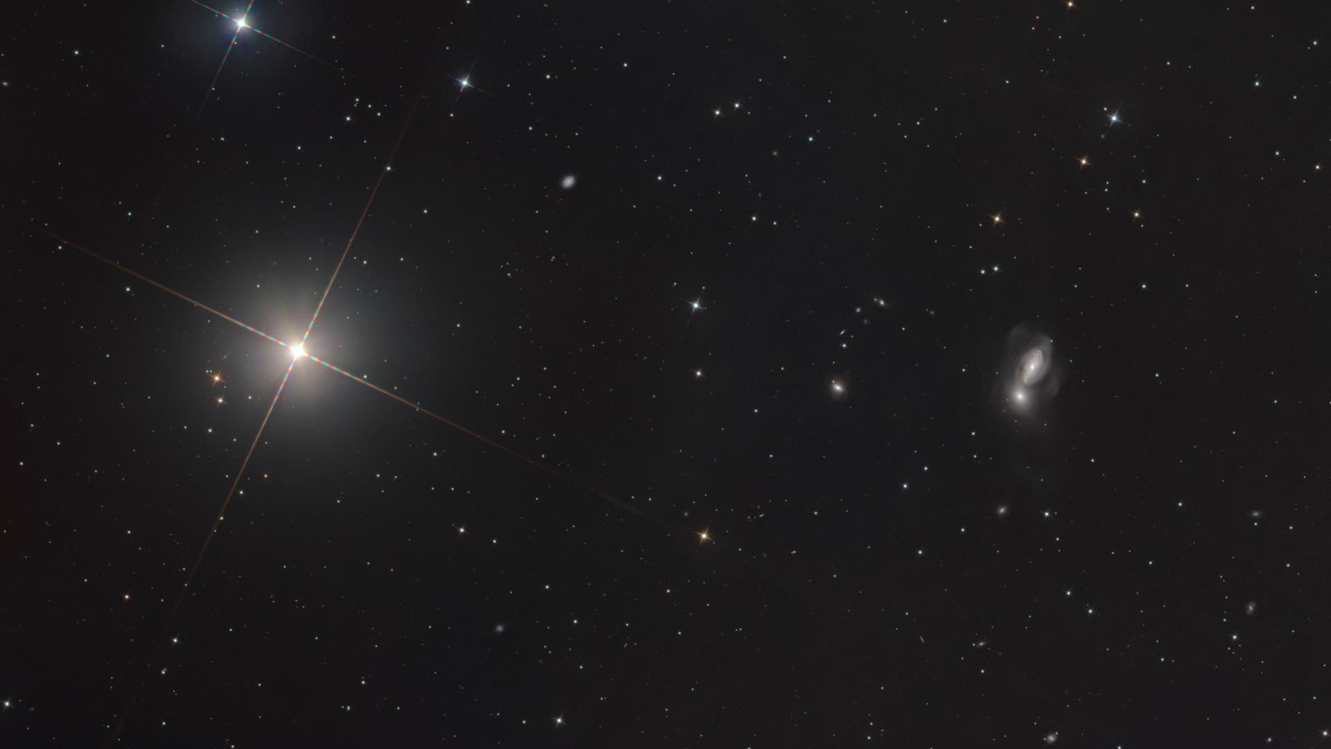 Algieba und Holm 187 - Spektrum der Wissenschaft