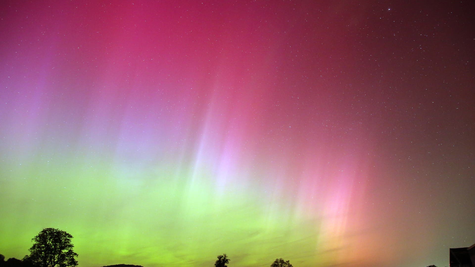 Polarlichter Baden-Württemberg, Landkreis Lörrach - Spektrum der ...