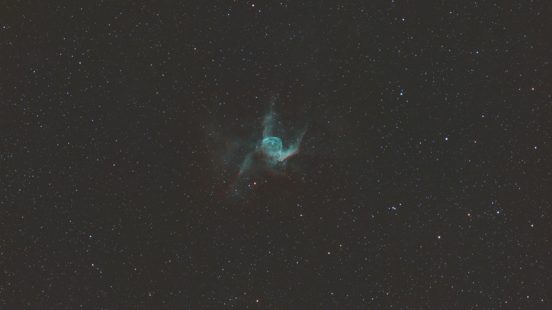 Thor's Helmet Nebula - Spektrum der Wissenschaft