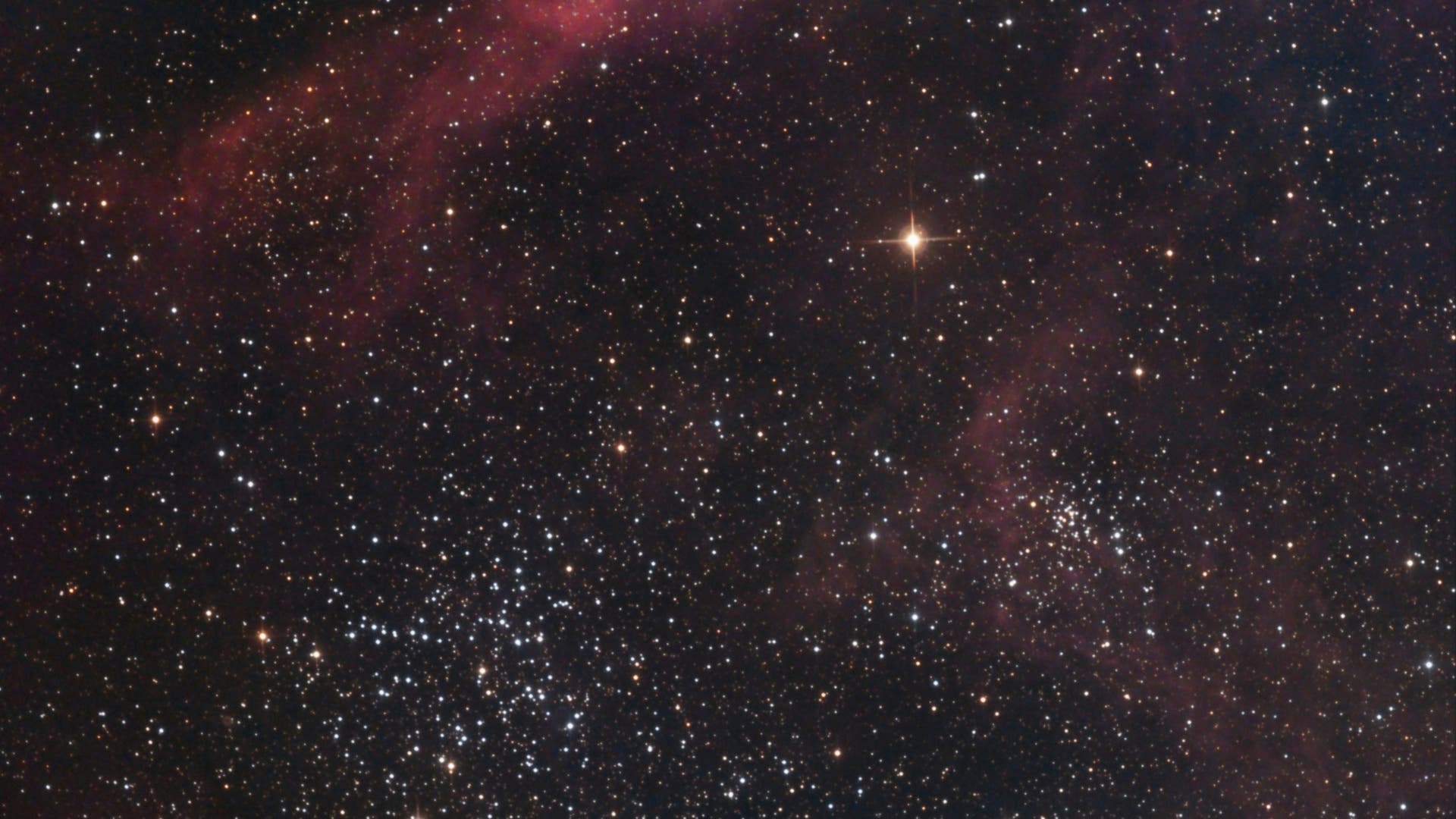 Abell 9, M 38 und NGC 1907 - Spektrum der Wissenschaft