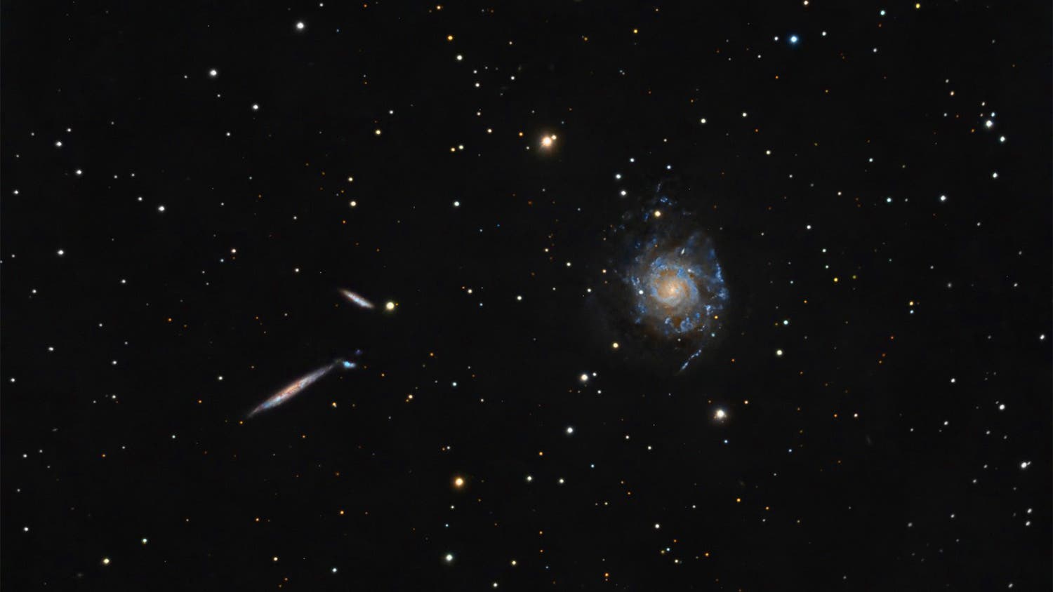 Holmberg 124 NGC 2805 - Spektrum der Wissenschaft