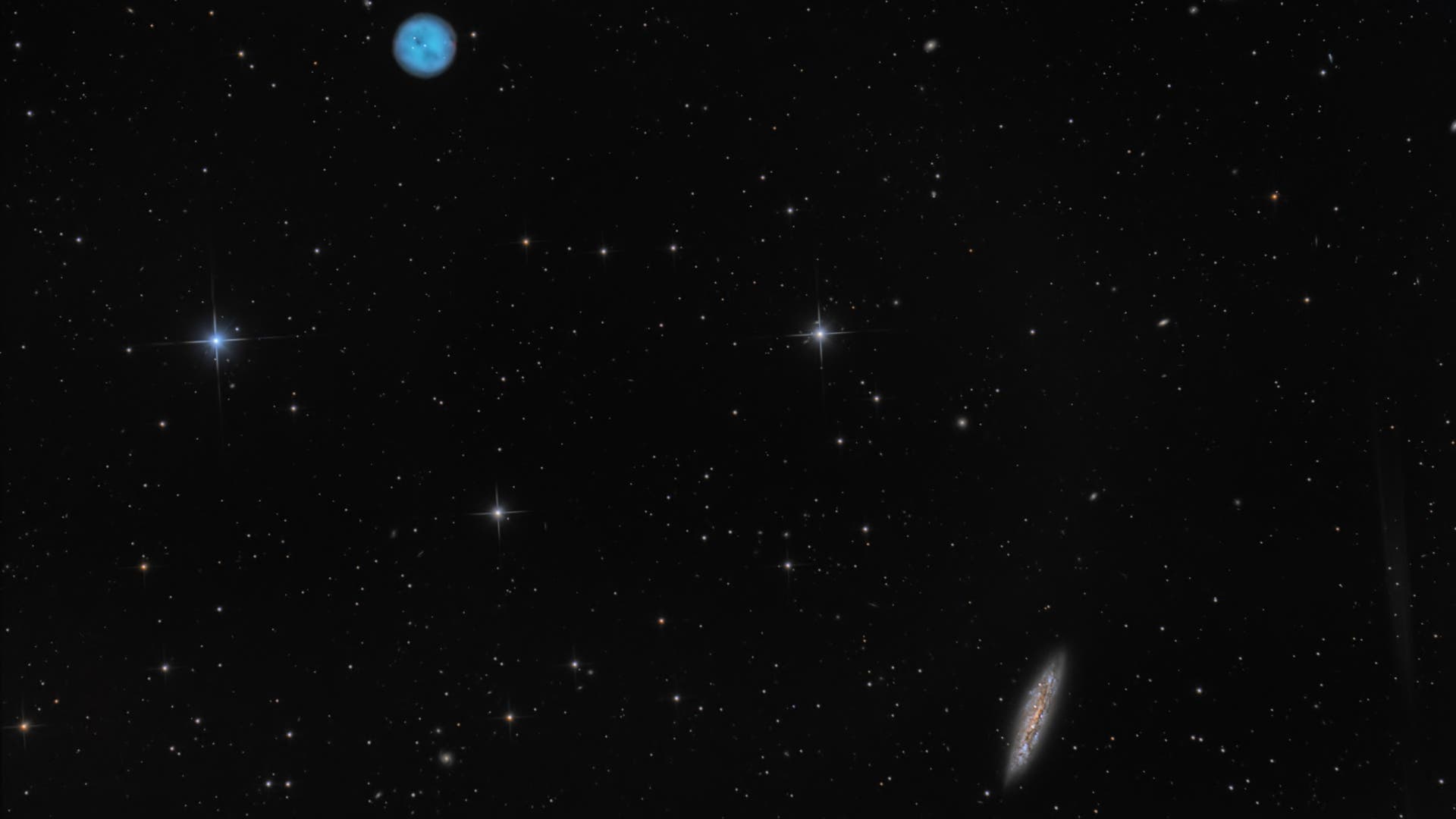 Messier 97 und 108 - Spektrum der Wissenschaft