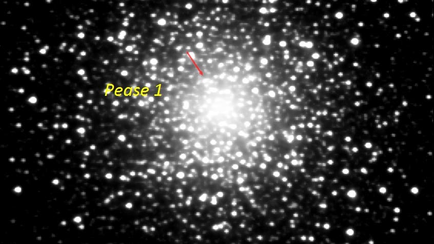 Pease 1 in Messier 15 - Spektrum der Wissenschaft