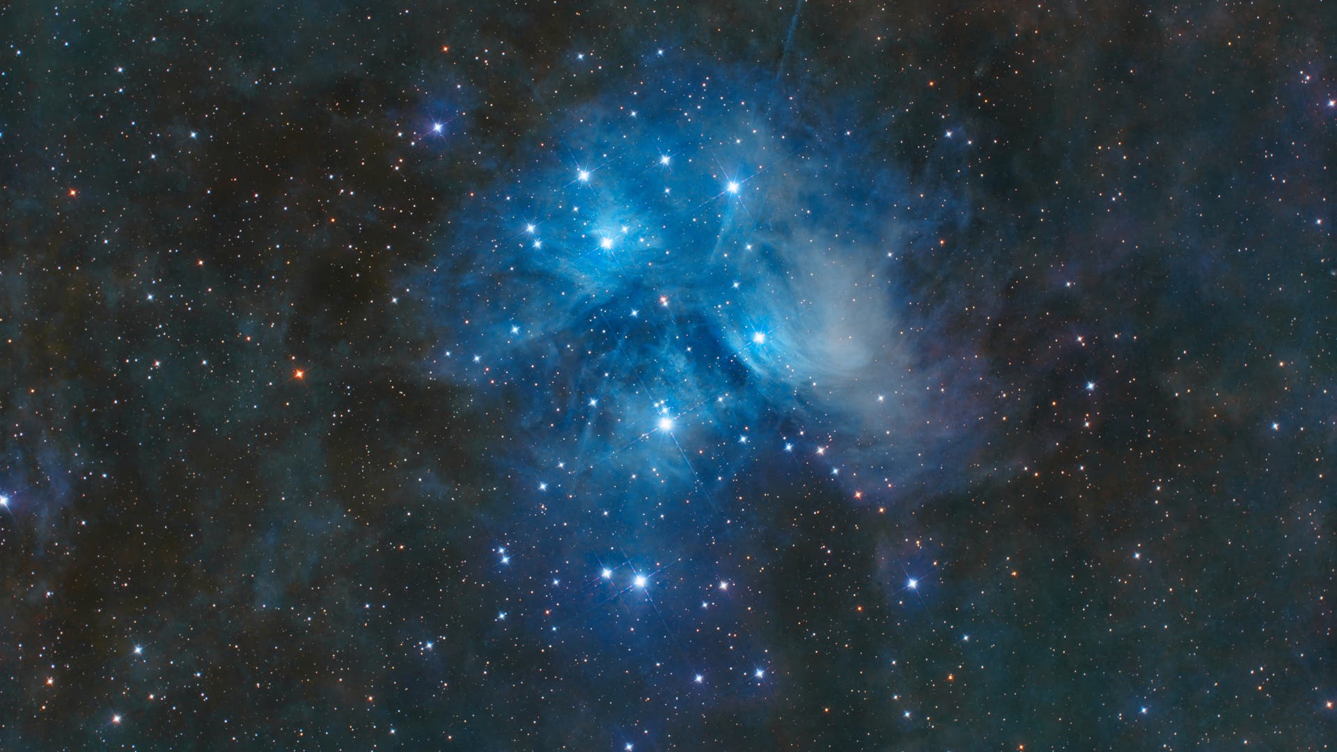 M45, Plejaden - Spektrum der Wissenschaft