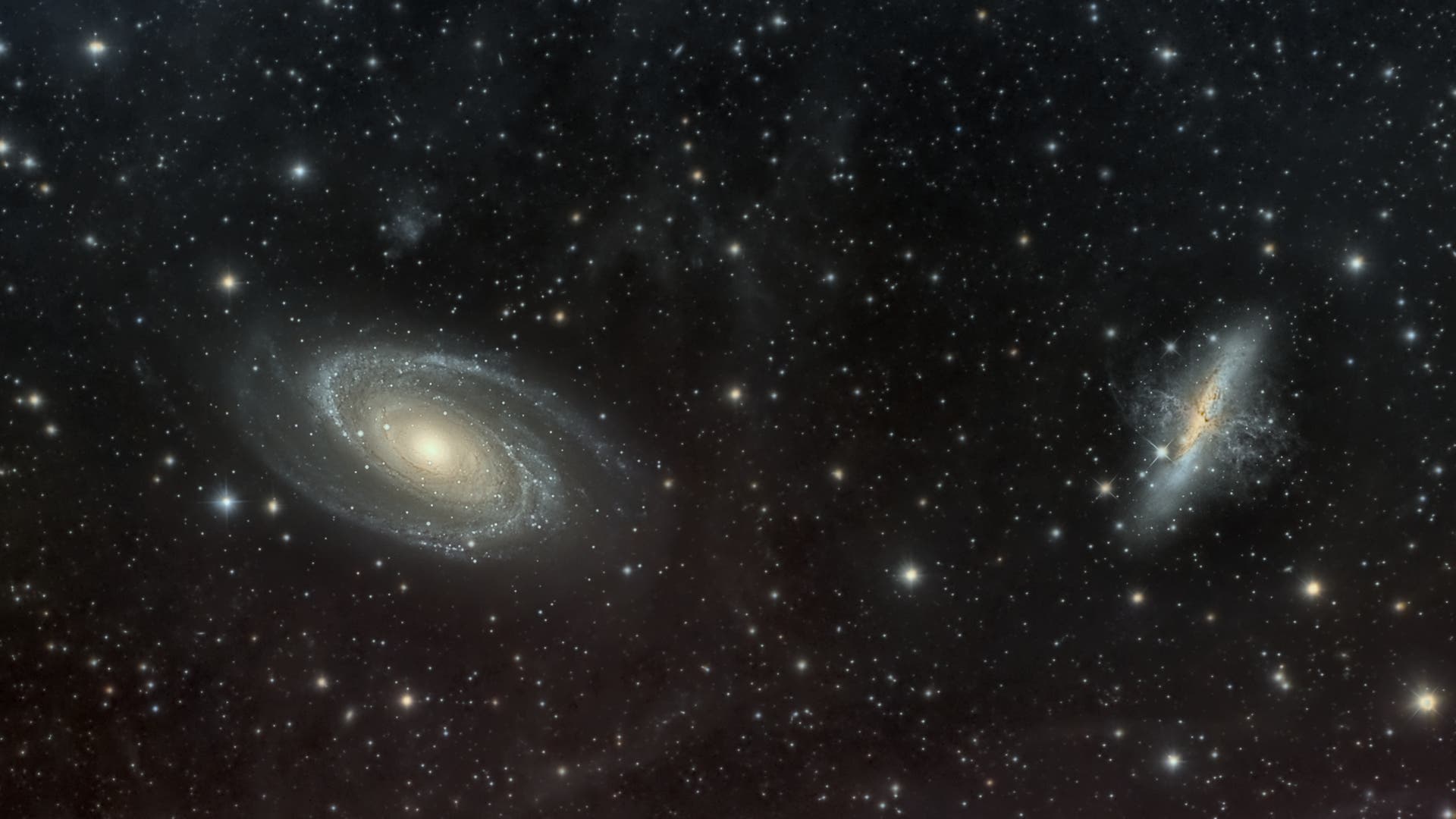 Messier 81, Messier 82 - Spektrum der Wissenschaft