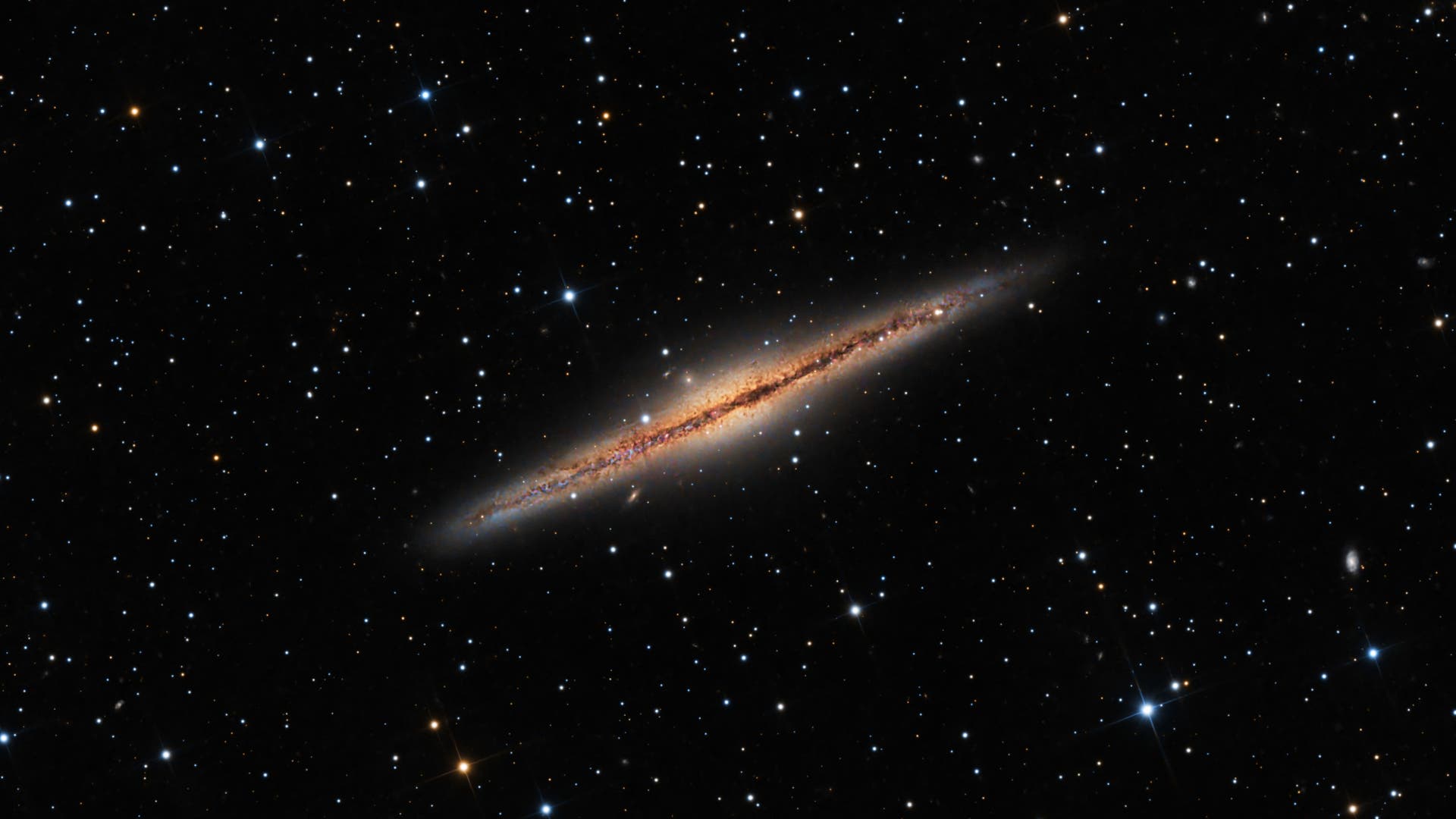 NGC 891 - Spektrum der Wissenschaft