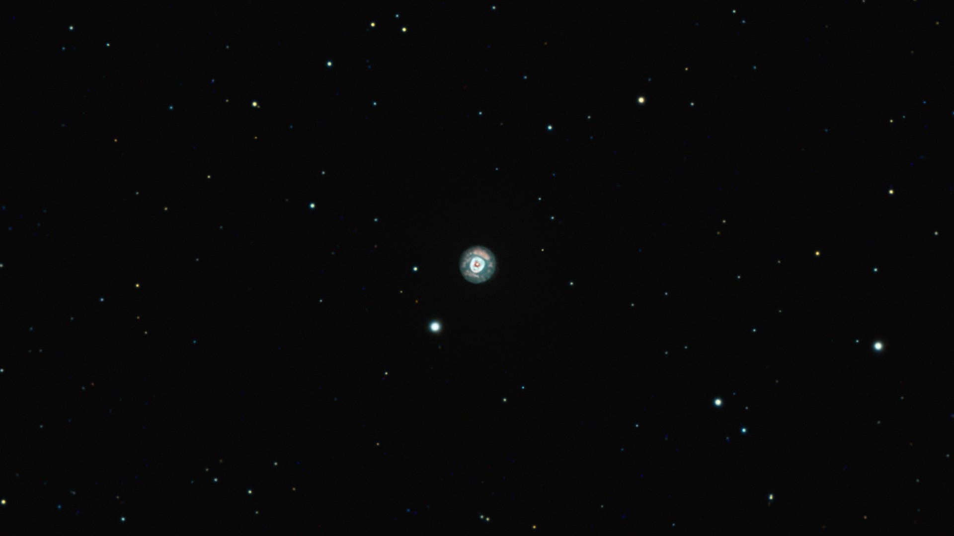 NGC 2392 Eskimo Planetary nebula - Spektrum der Wissenschaft