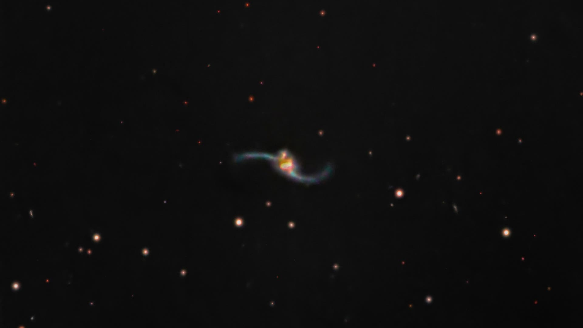 Galaxy NGC 2623/Arp 243 - Spektrum der Wissenschaft