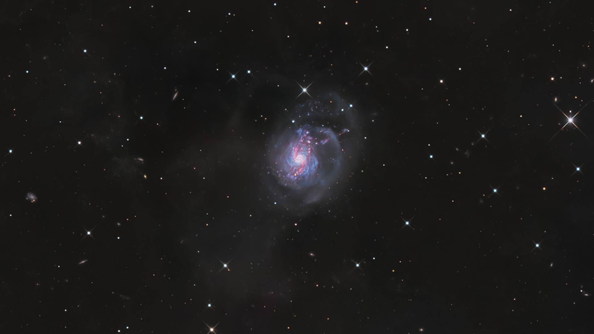 NGC 3310 (Arp 217) - Spektrum der Wissenschaft