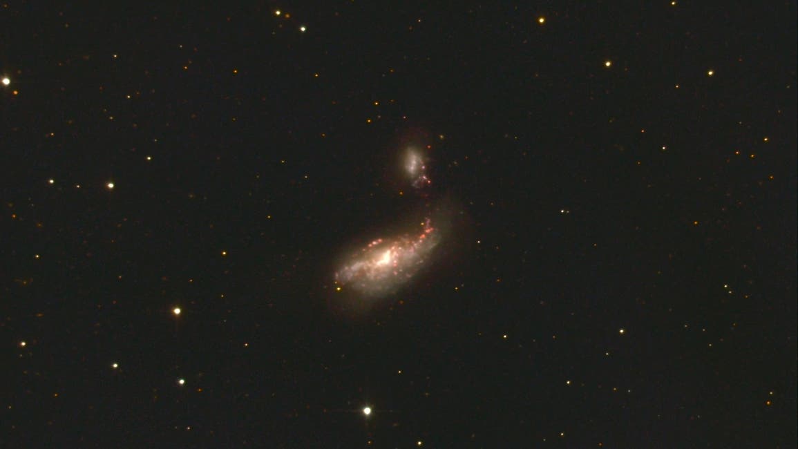 Arp 269 oder Chaos in Vollendung - Spektrum der Wissenschaft