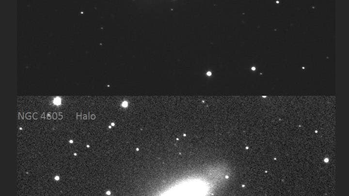 NGC 4605 in Ursa Major (Ergänzung) - Spektrum der Wissenschaft