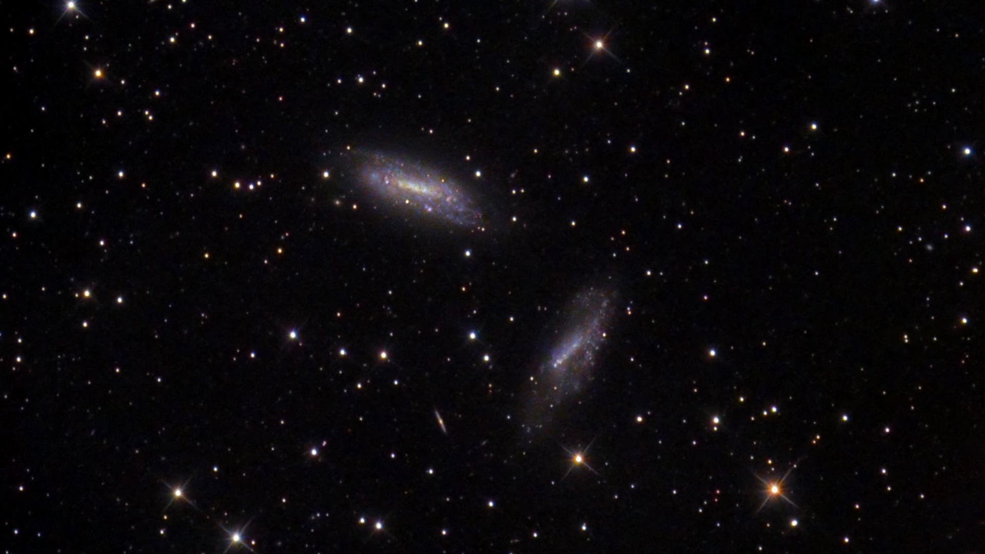 NGC 672 und IC 1727 - Spektrum der Wissenschaft