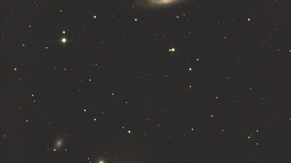 NGC 4274 Galaxiengruppe in Coma Berenices - Spektrum der Wissenschaft