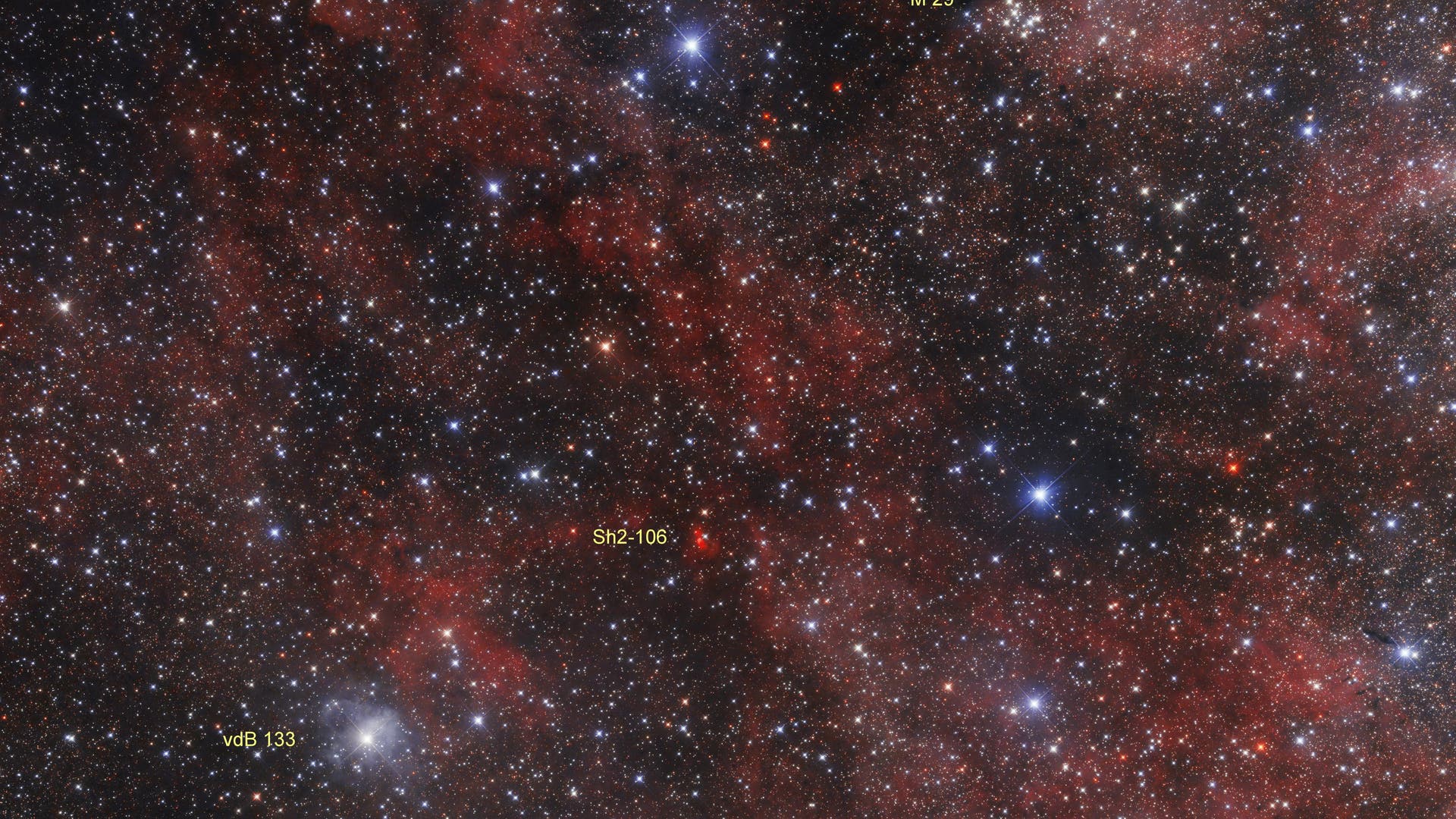 Sh2-106 und vdB 133 - Spektrum der Wissenschaft