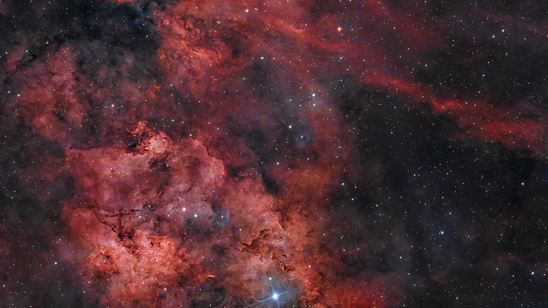 Sh2-115 und Sh2-116 - Spektrum der Wissenschaft