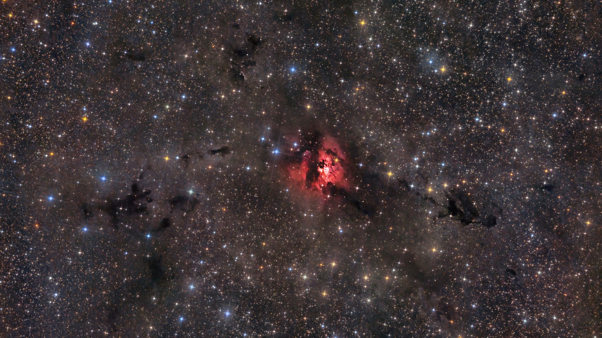 Sh2-187 im Sternbild Kassiopeia - Spektrum der Wissenschaft