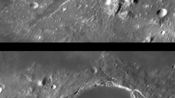 Monddetails - Spektrum der Wissenschaft