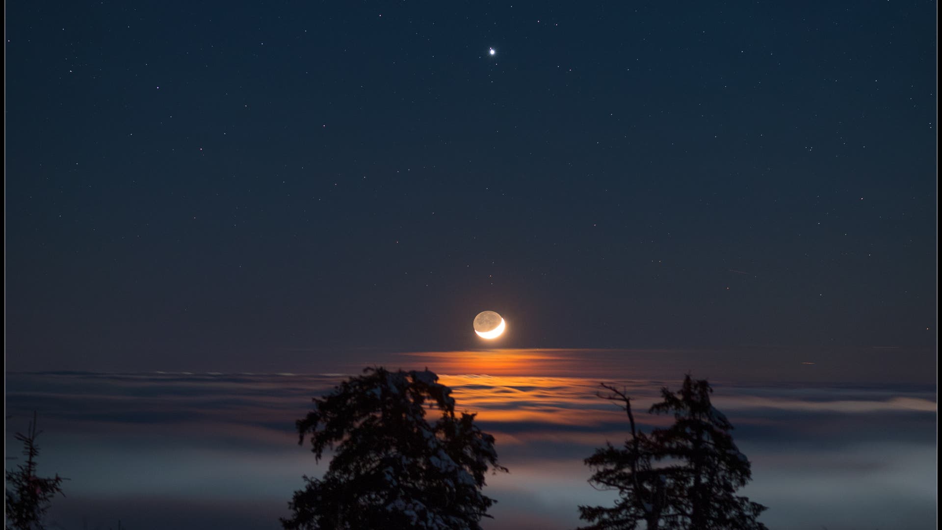 Mond & Jupiter - Spektrum der Wissenschaft