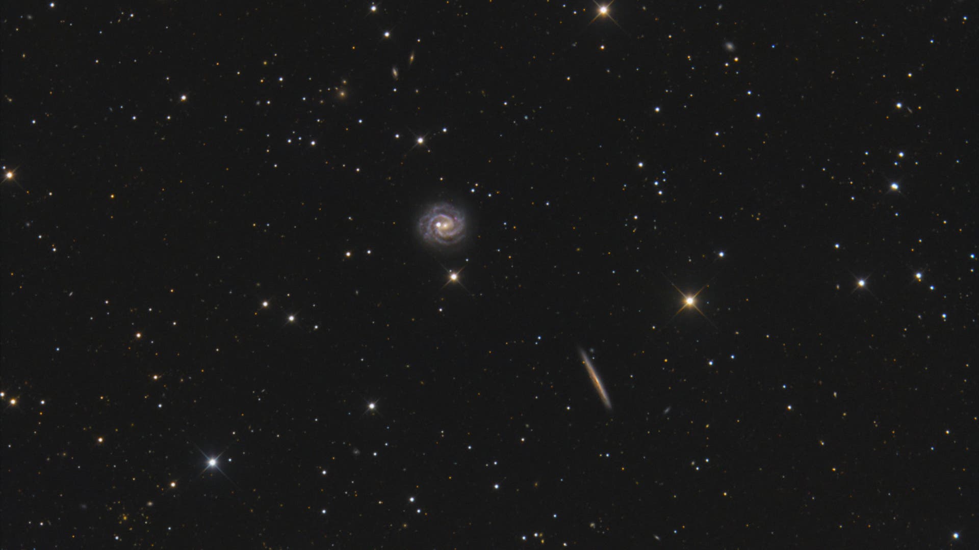 NGC 3507 und NGC 3501 - Spektrum der Wissenschaft