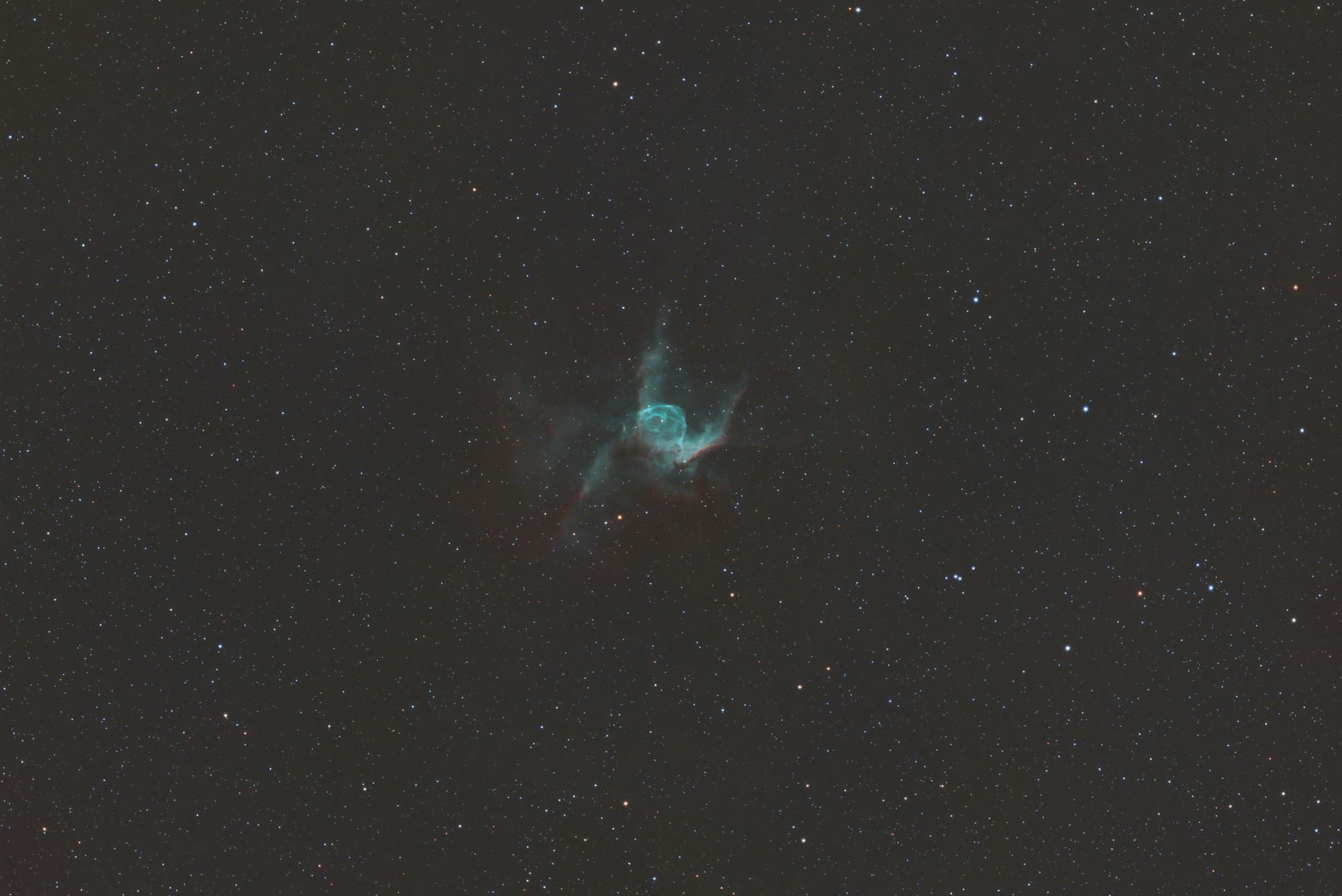 Thor's Helmet Nebula - Spektrum der Wissenschaft