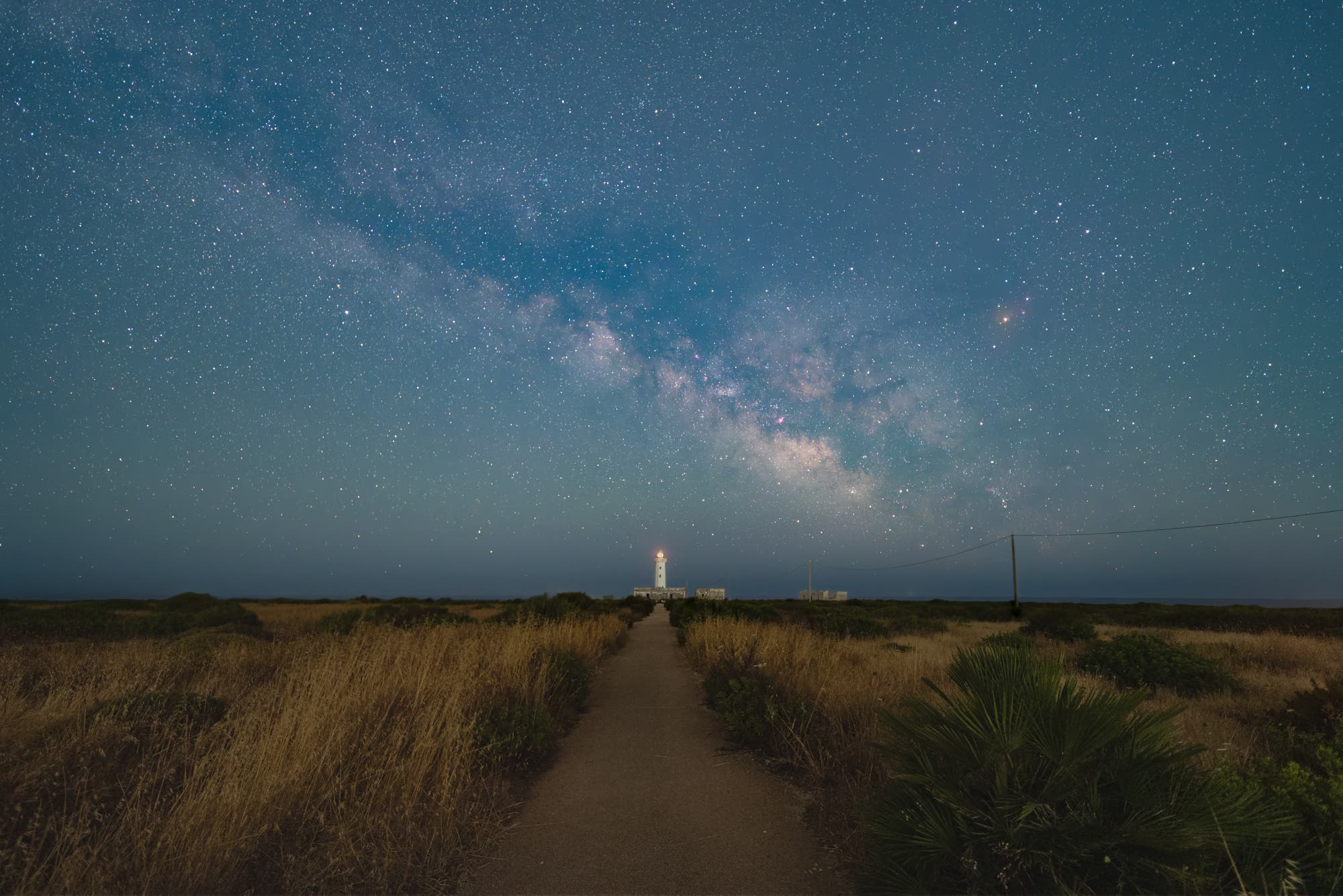 The Milky Way and the Lighthouse - Spektrum der Wissenschaft