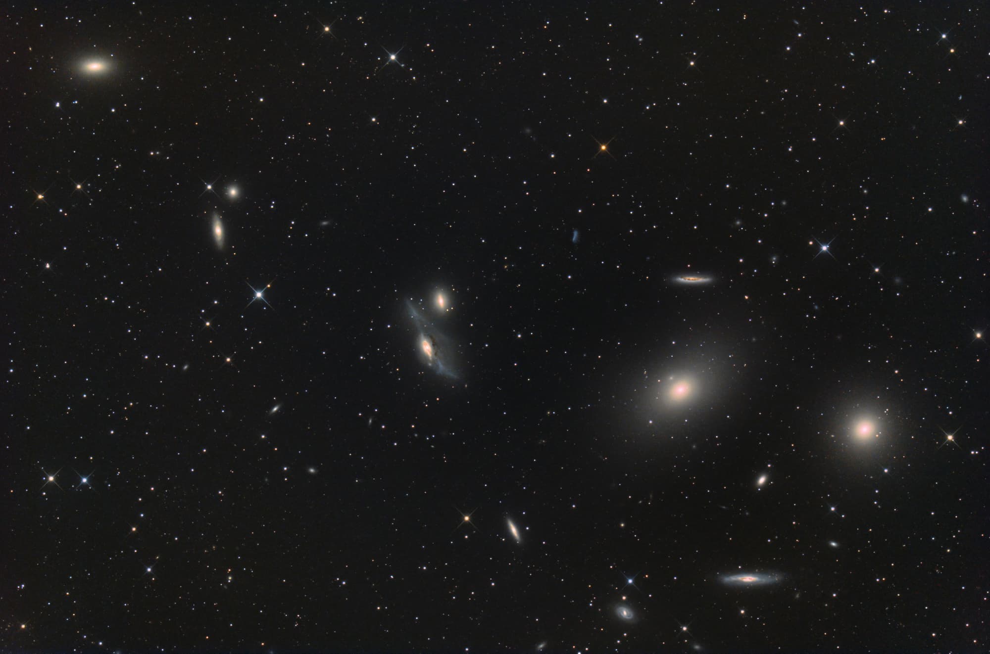 Markarian´s Chain - Spektrum der Wissenschaft