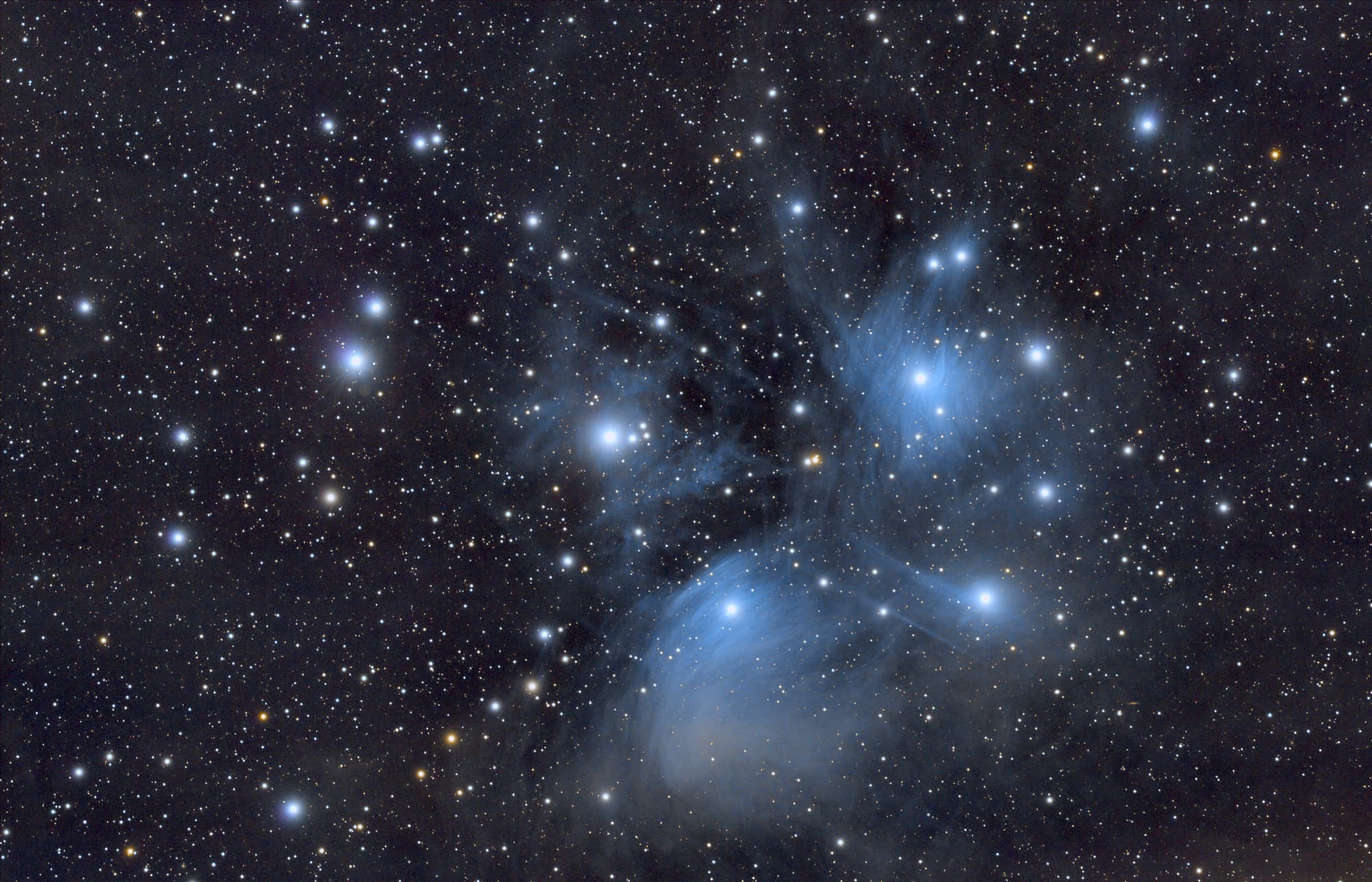 Die Plejaden M45 - Spektrum der Wissenschaft