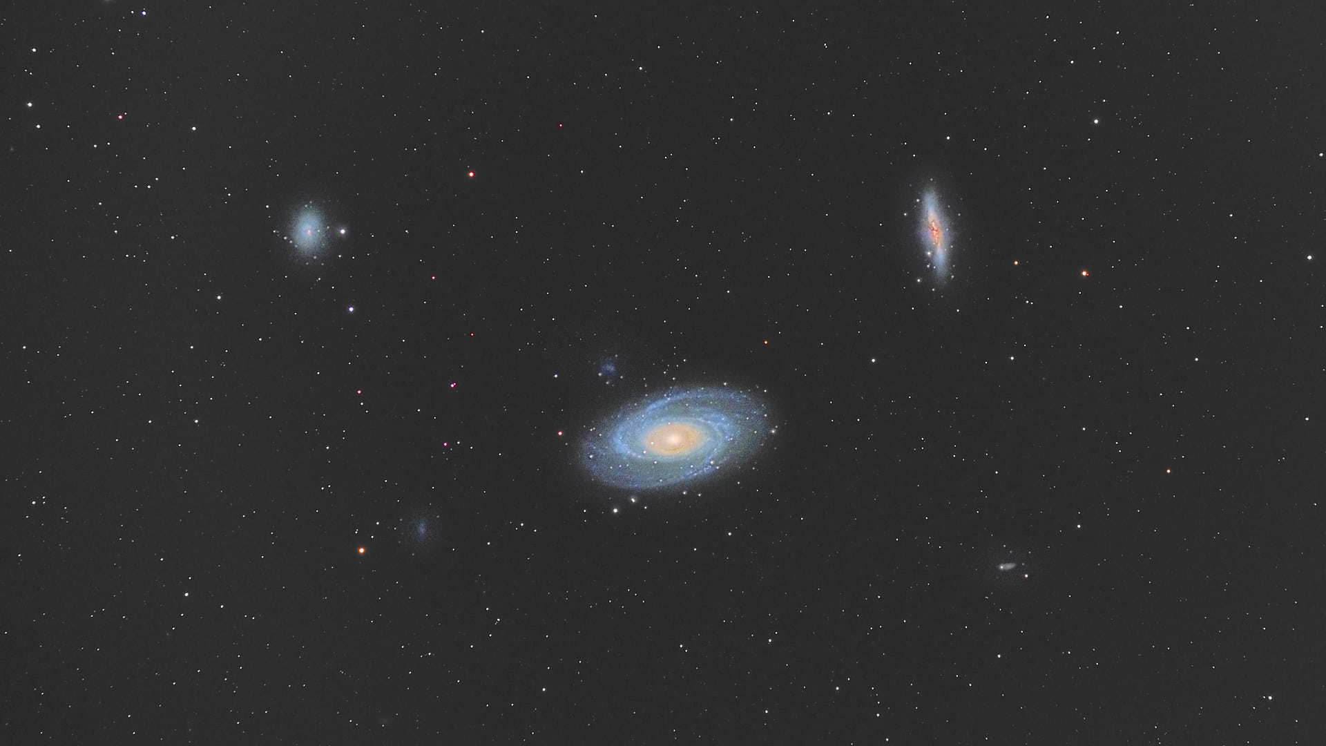 Die M81-Galaxiengruppe - Spektrum der Wissenschaft