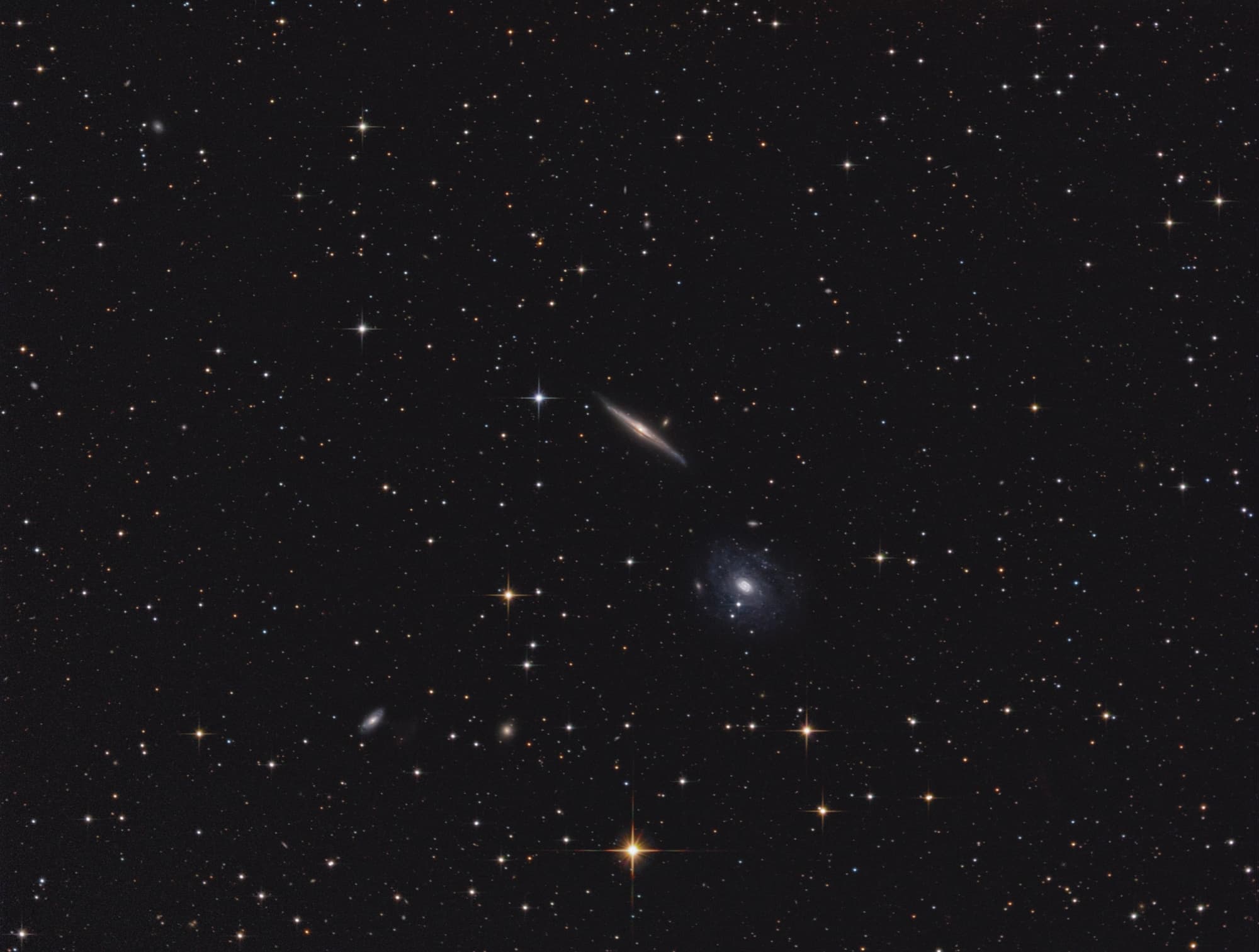 NGC 5963 + NGC 5965 - Spektrum der Wissenschaft