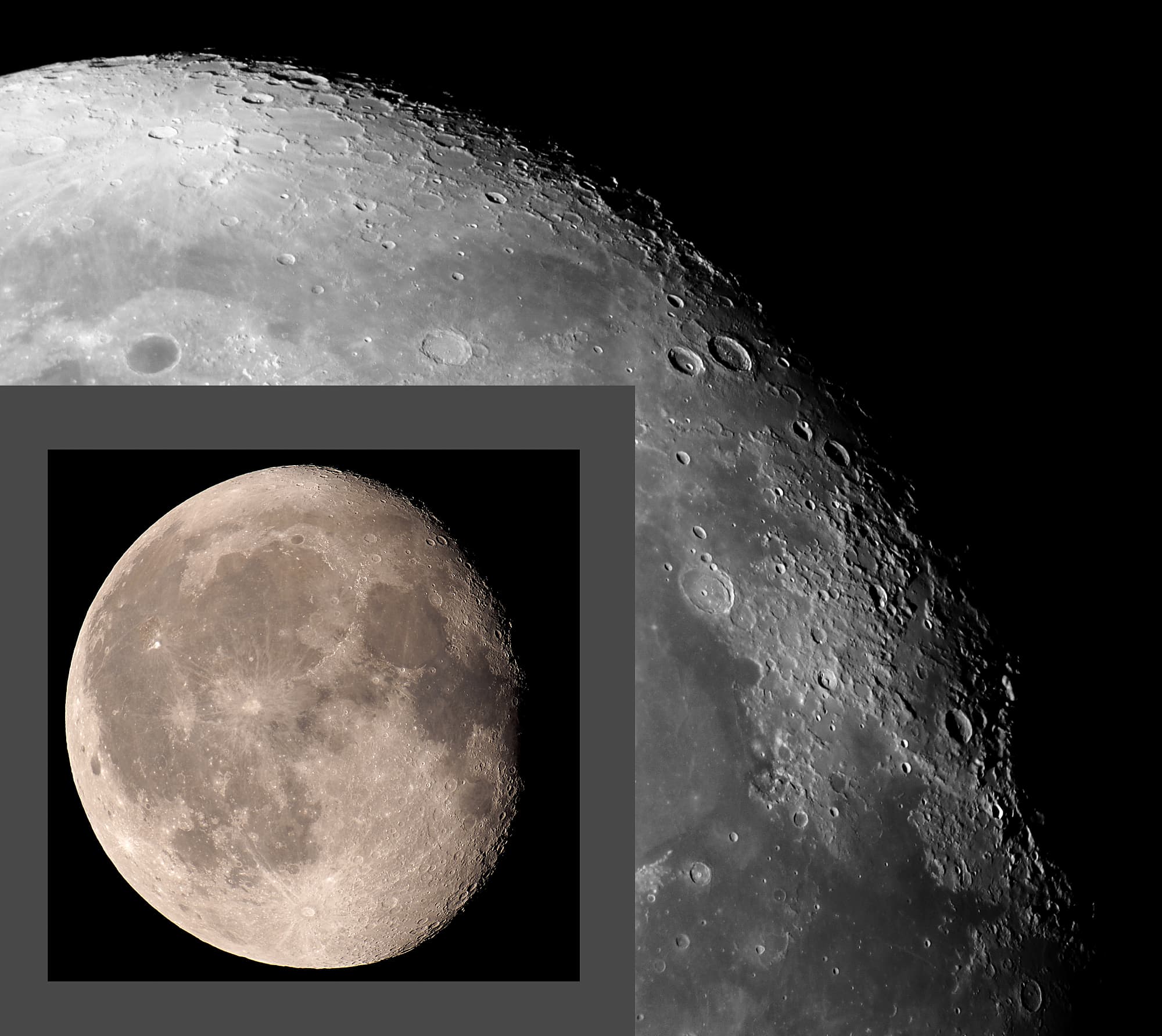 Abnehmender Mond - Spektrum der Wissenschaft