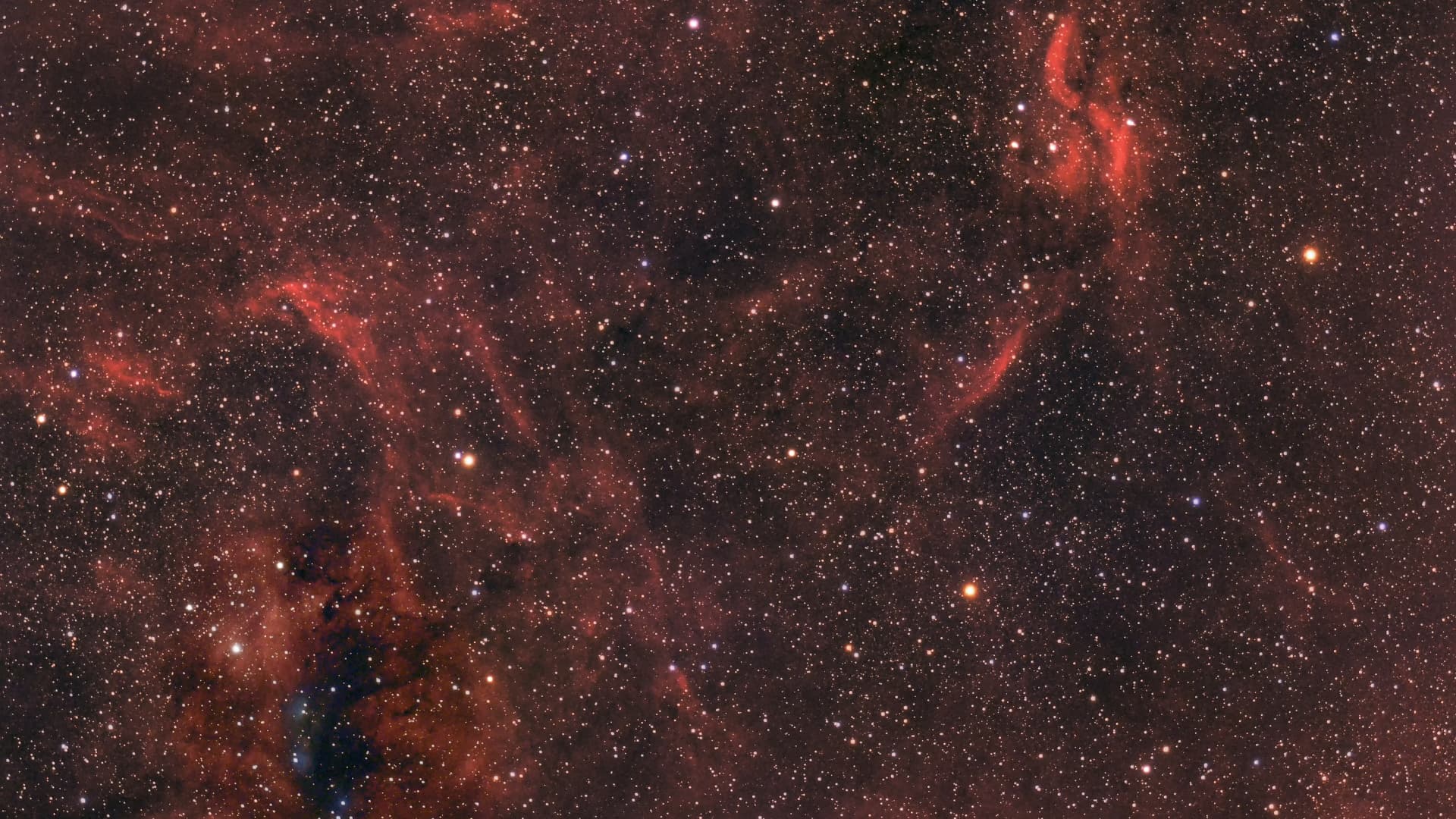 VdB 131/132 und Simeis 57 - Spektrum der Wissenschaft