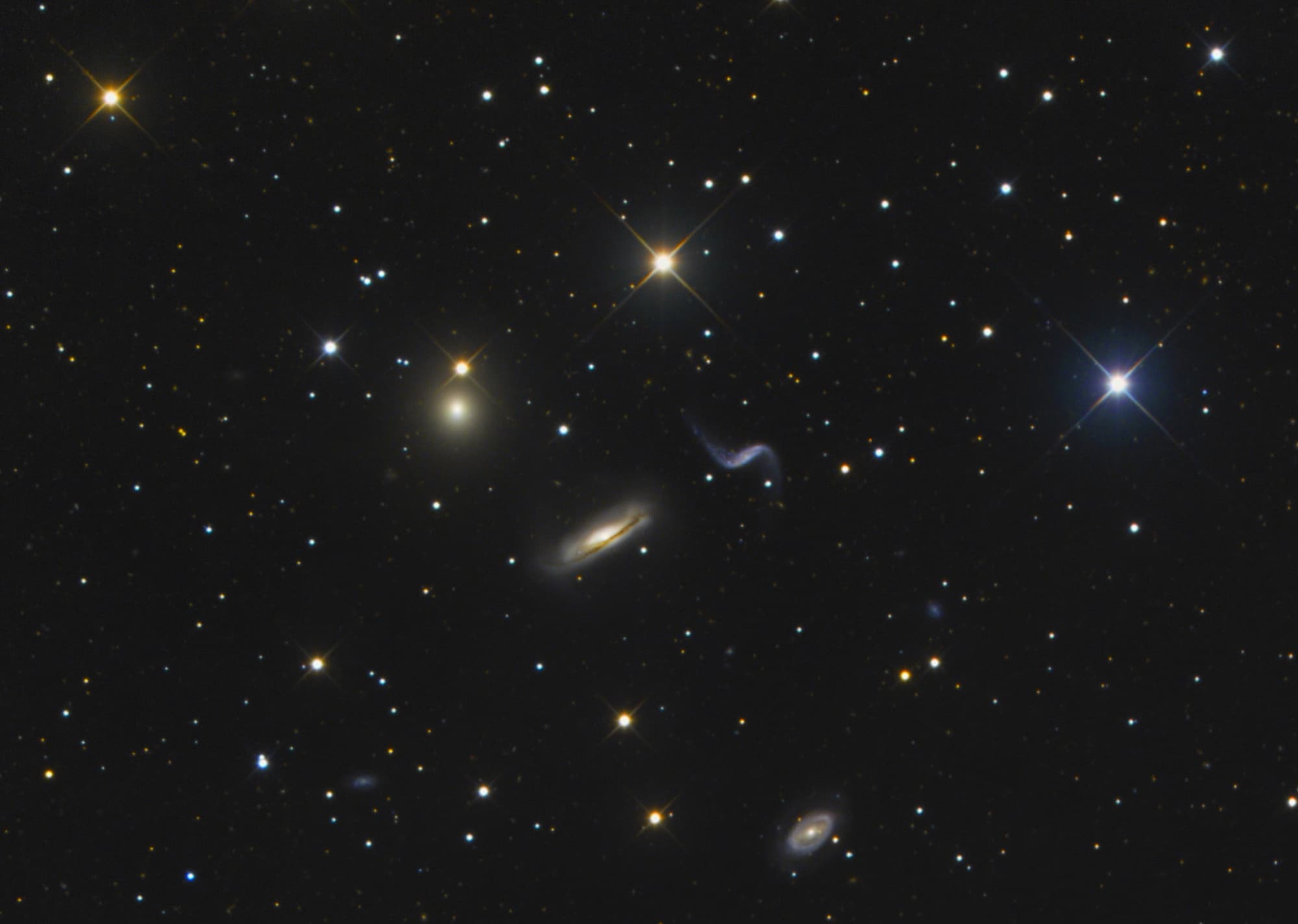 Hickson 44 (HCG 44) - Spektrum der Wissenschaft