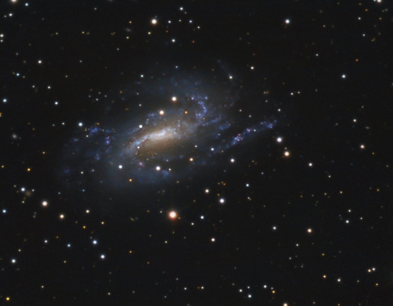 Spiralgalaxie NGC 925 - Spektrum der Wissenschaft