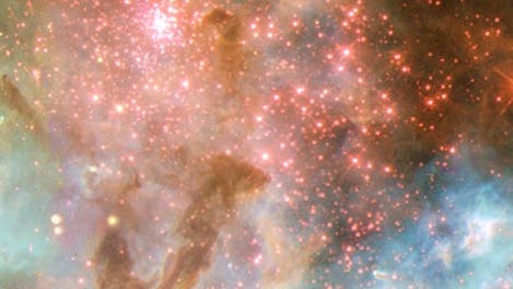 Astrofotografie: Panoramablick auf den Tarantelnebel - Spektrum der ...