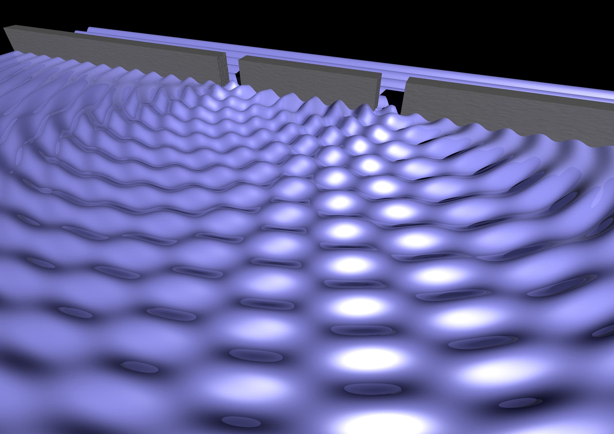 Quanten-Geschichte: Als Teilchen zu Wellen wurden - Spektrum der ...