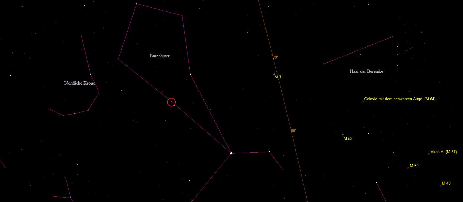 Die Beobachtungshighlights der ersten Maihälfte - Spektrum der Wissenschaft