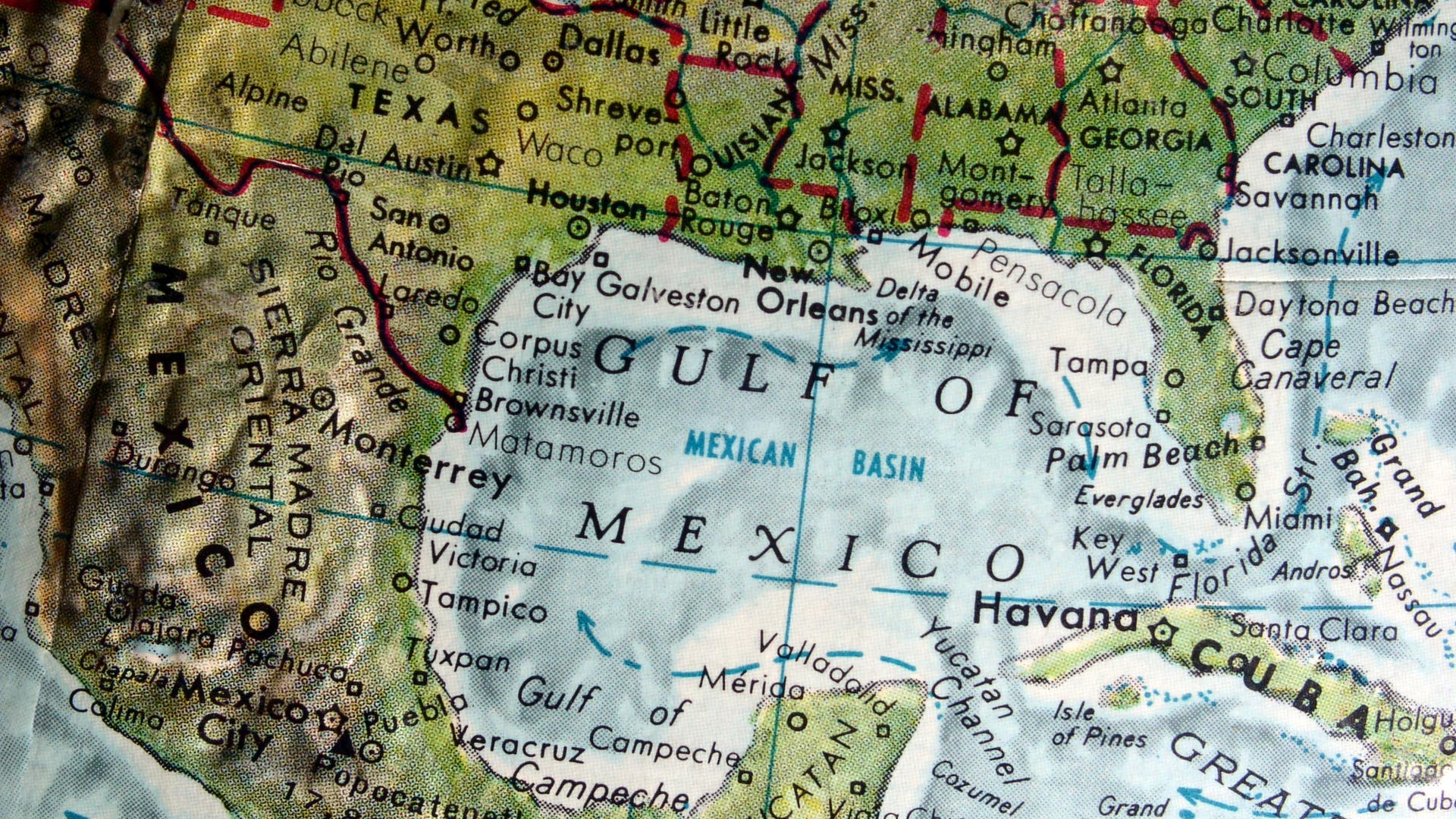 Golf von Mexiko: Wie erhalten Orte ihre geografischen Namen? - Spektrum ...