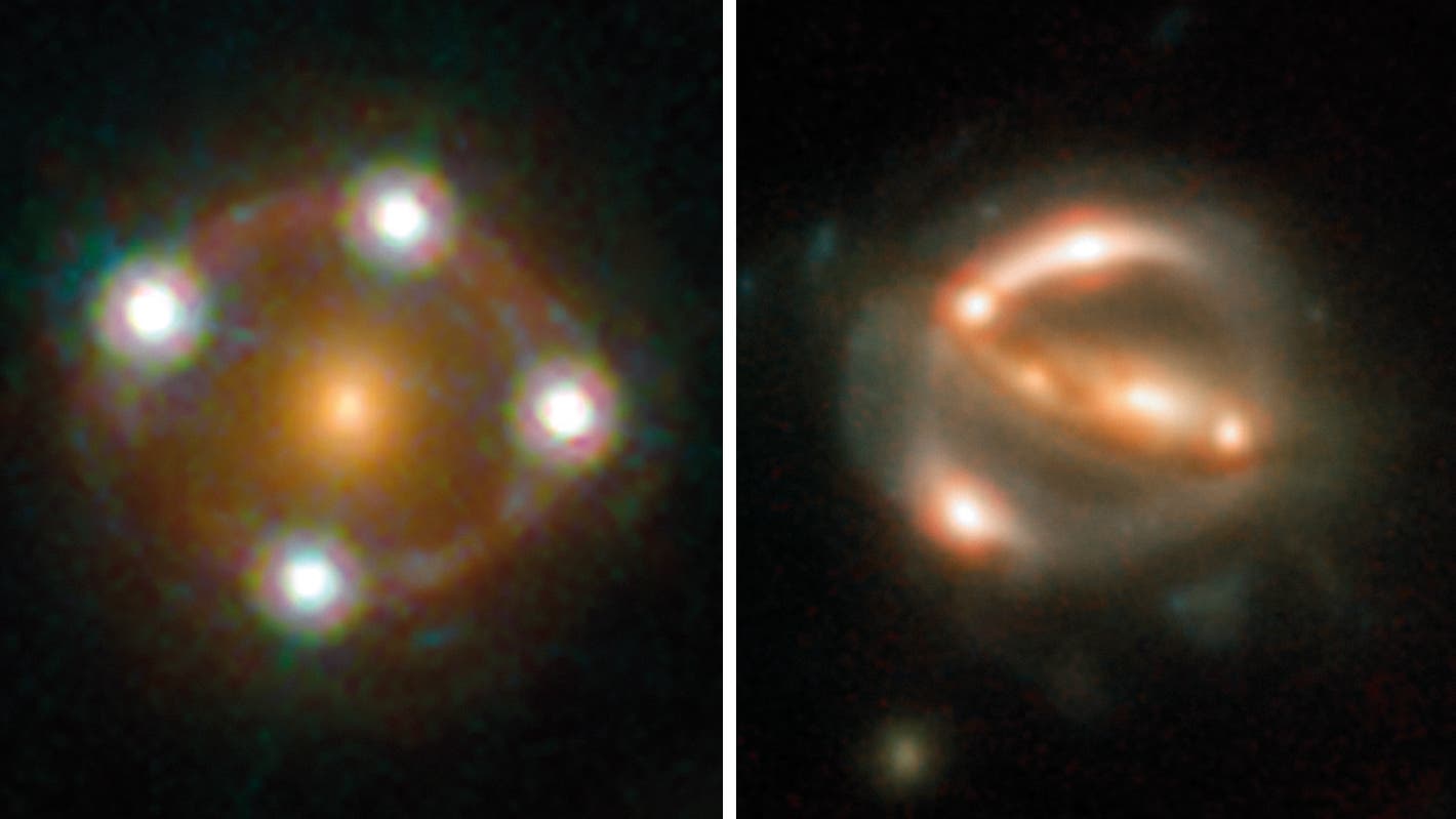 Gravitationslinsen verschärfen Hubble-Krise - Spektrum der Wissenschaft