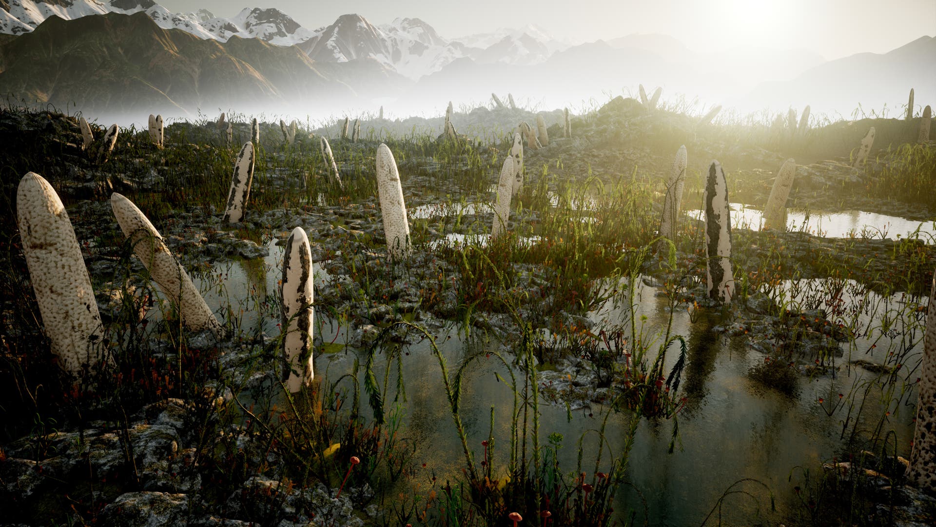 Prototaxites: Seltsamer Gigant soll neue Lebensform gewesen sein ...