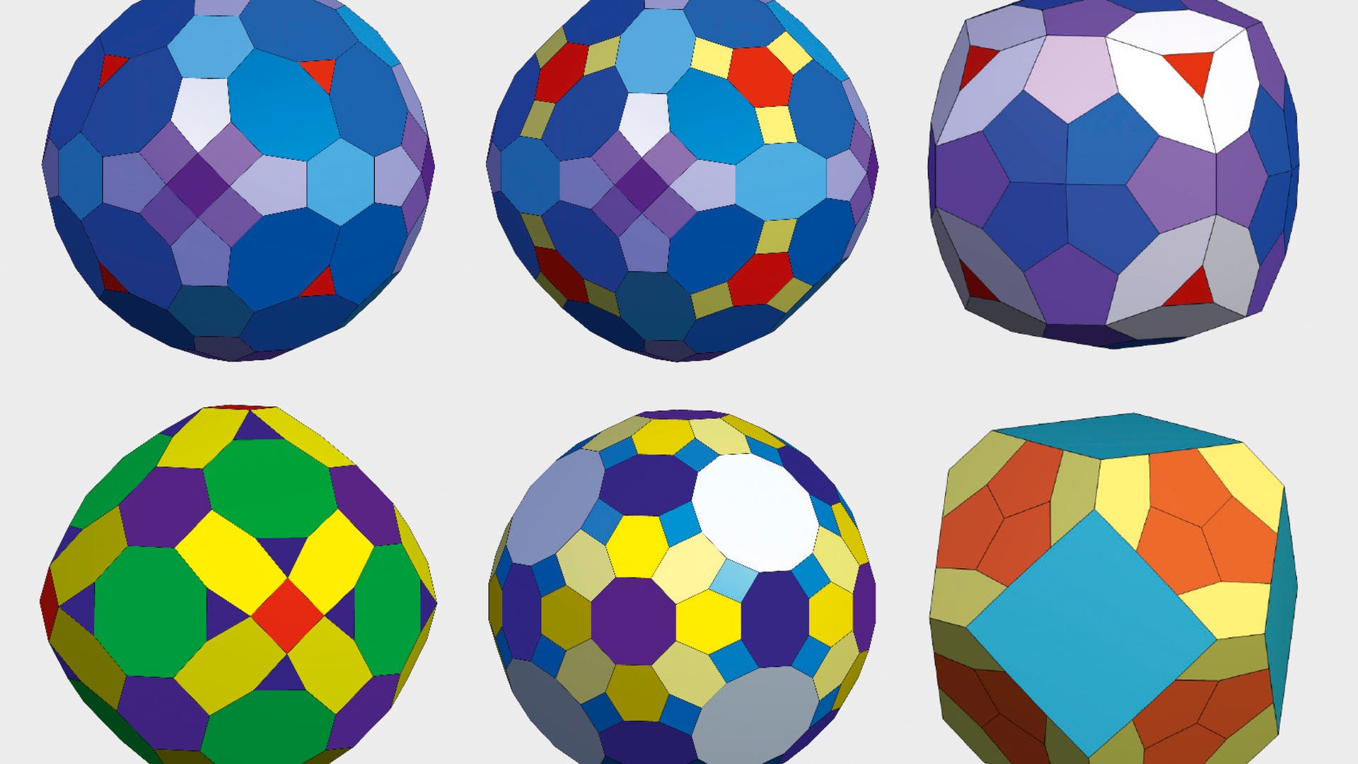 Wunderwelt der gleichkantigen Polyeder - Spektrum der Wissenschaft