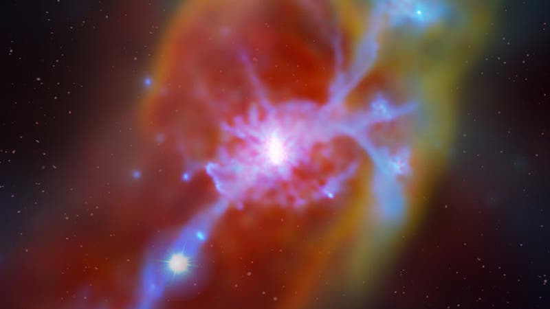 Galaxienentwicklung: Eine Galaxie tankt auf - Spektrum der Wissenschaft