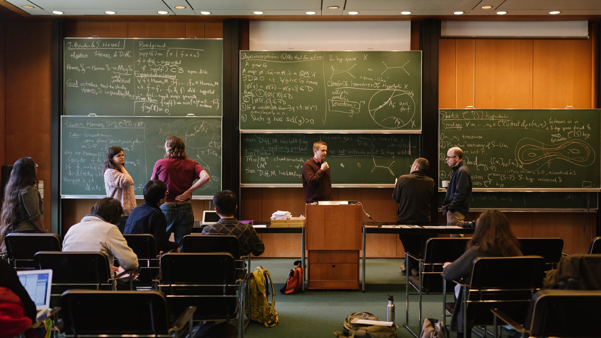 Eine Woche mit Mathematikern in Oberwolfach - Spektrum der Wissenschaft