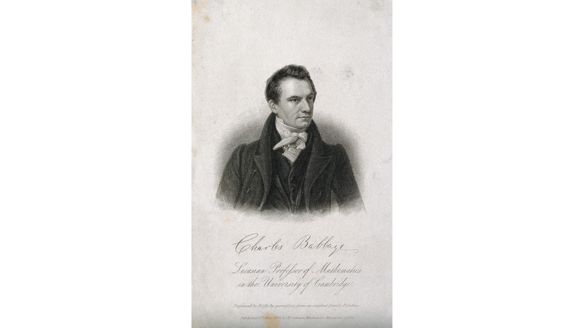 Charles Babbage (1791 – 1871) - Spektrum der Wissenschaft