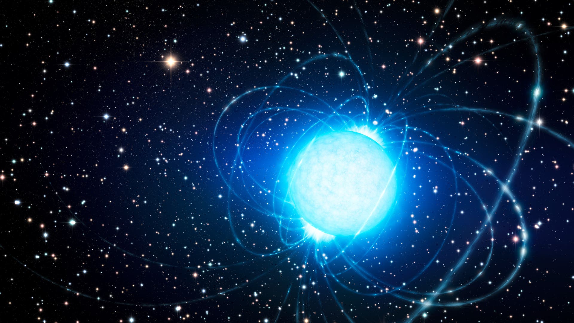 Neutronenstern: Verschmelzende Flecken auf Magnetar beobachtet ...