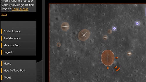 Mondforschung: Moon Zoo Kraterzählen am heimischen Computer - Spektrum ...